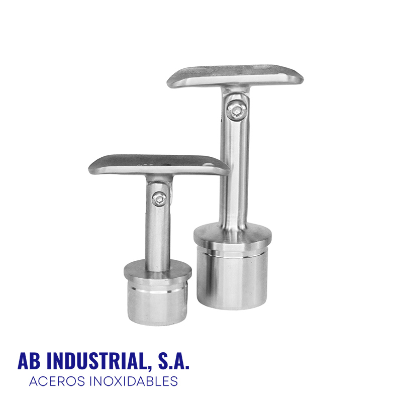Soporte para tubo a pared ajustable - AB Industrial